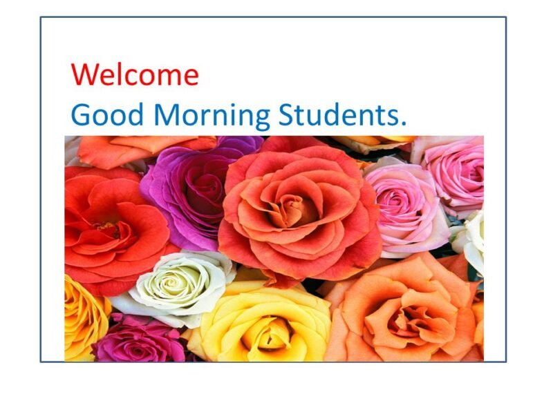 25+ Good Morning Students Images