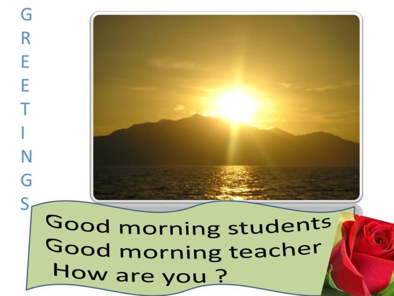 25+ Good Morning Students Images